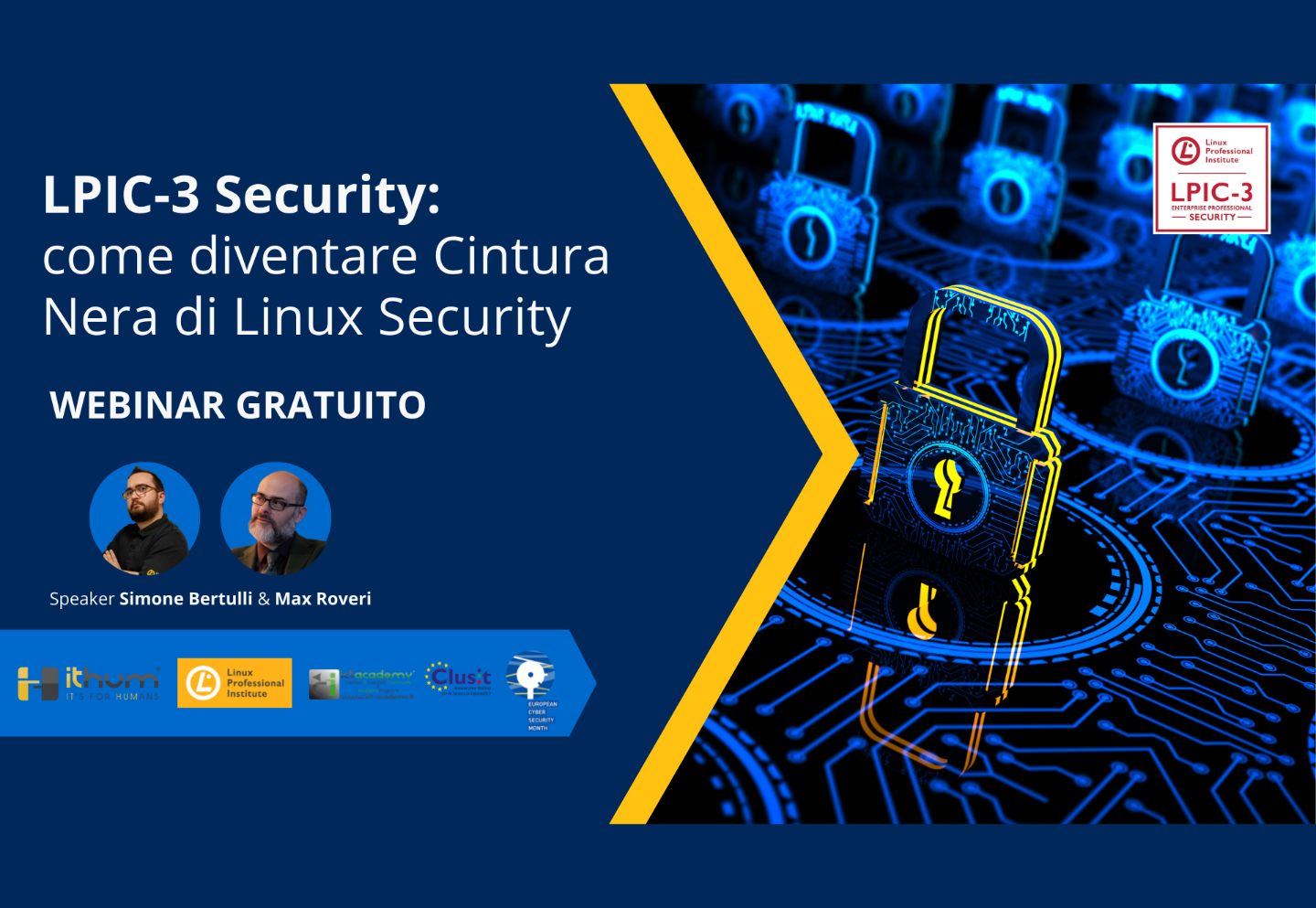 LPI's Partner ITHUM Webinar: LPIC-3 Security - how to become a Linux security black belt (ITA ...